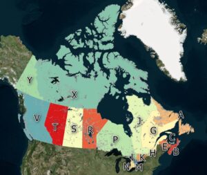 FSALDU Boundaries | Canadian Postal Code Polygon Boundaries